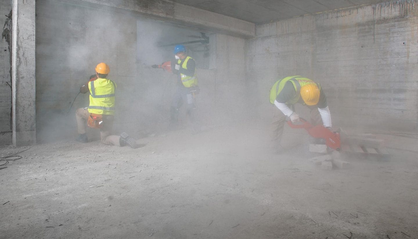 Dust control - Hilti Taiwan