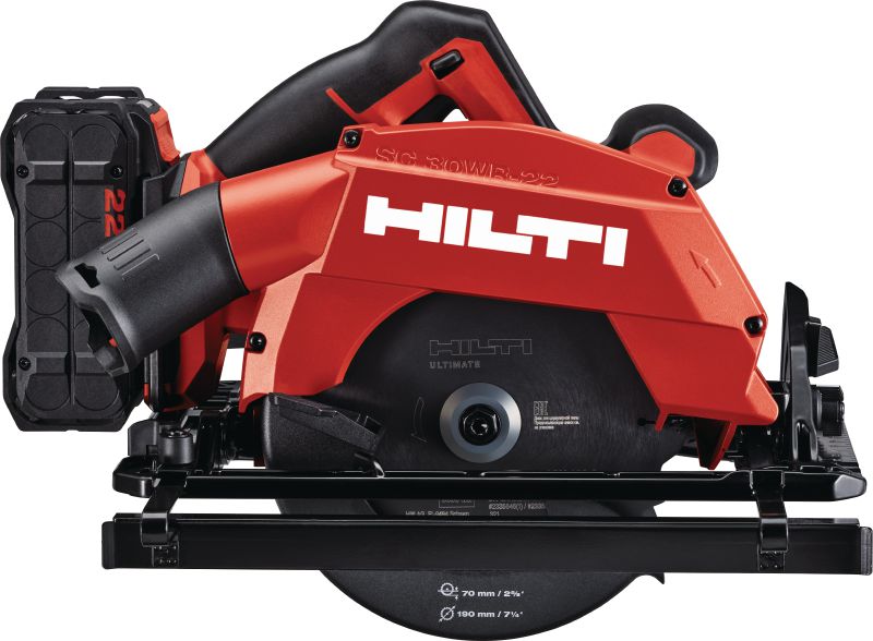 SC 30WR-22 Cordless circular saw - Saws - Hilti Taiwan